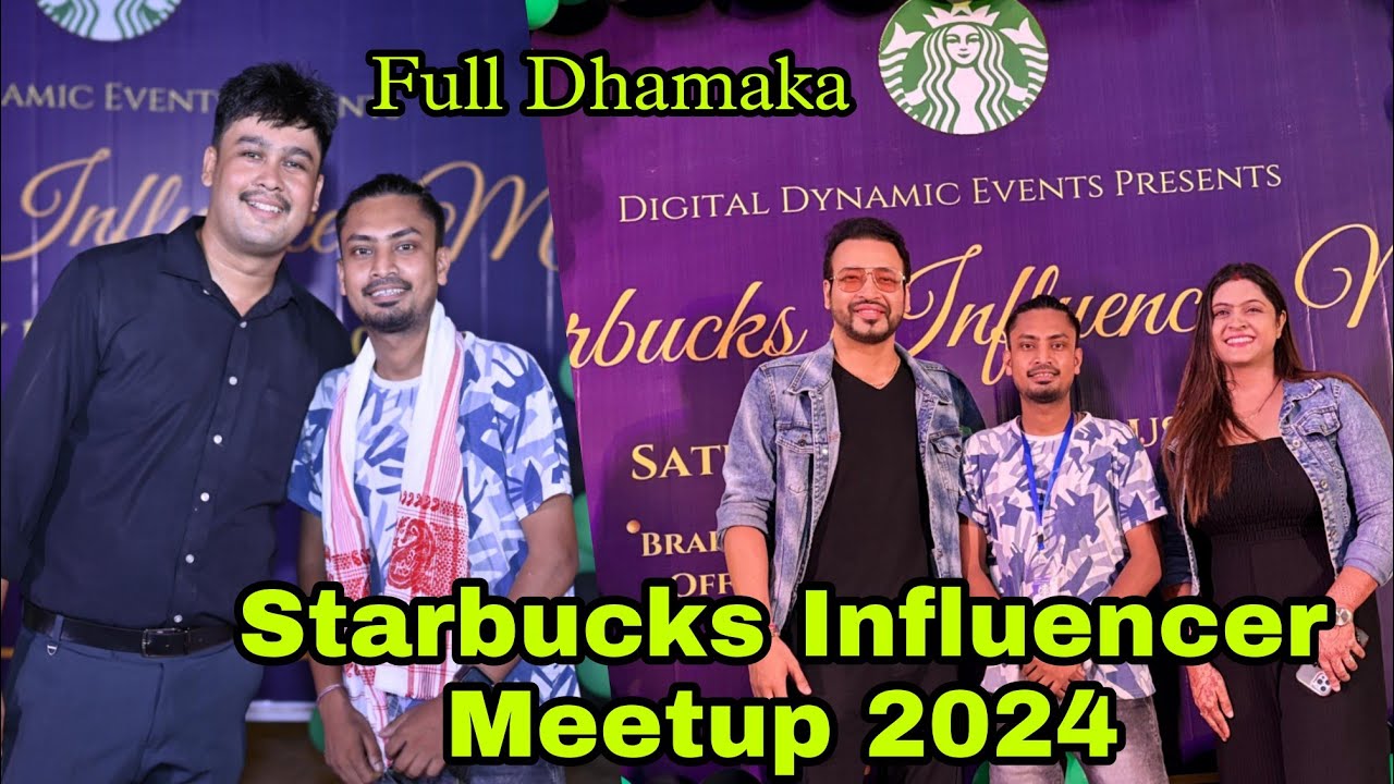 Starbucks Influencer Meetup | Life ot 1st Time Starbucks ot Xumalu 😋 ...