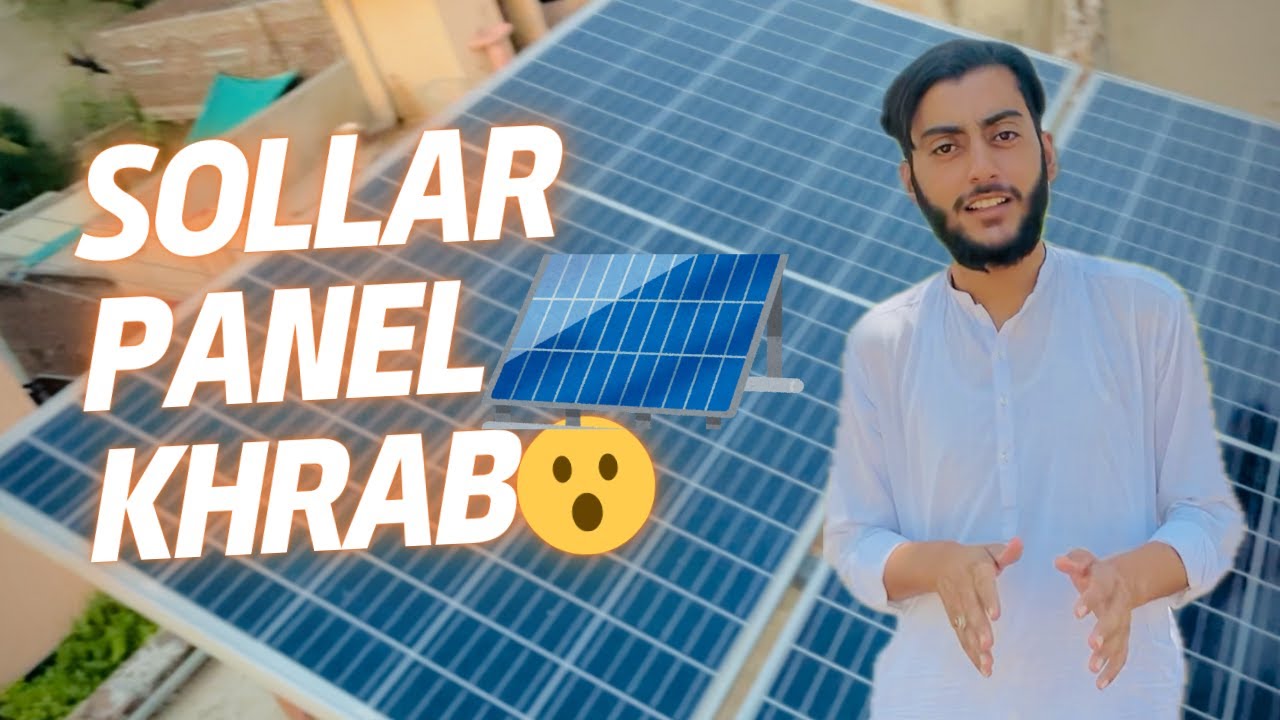 SOLLAR PLATE KHRAB😮?|| - YouTube