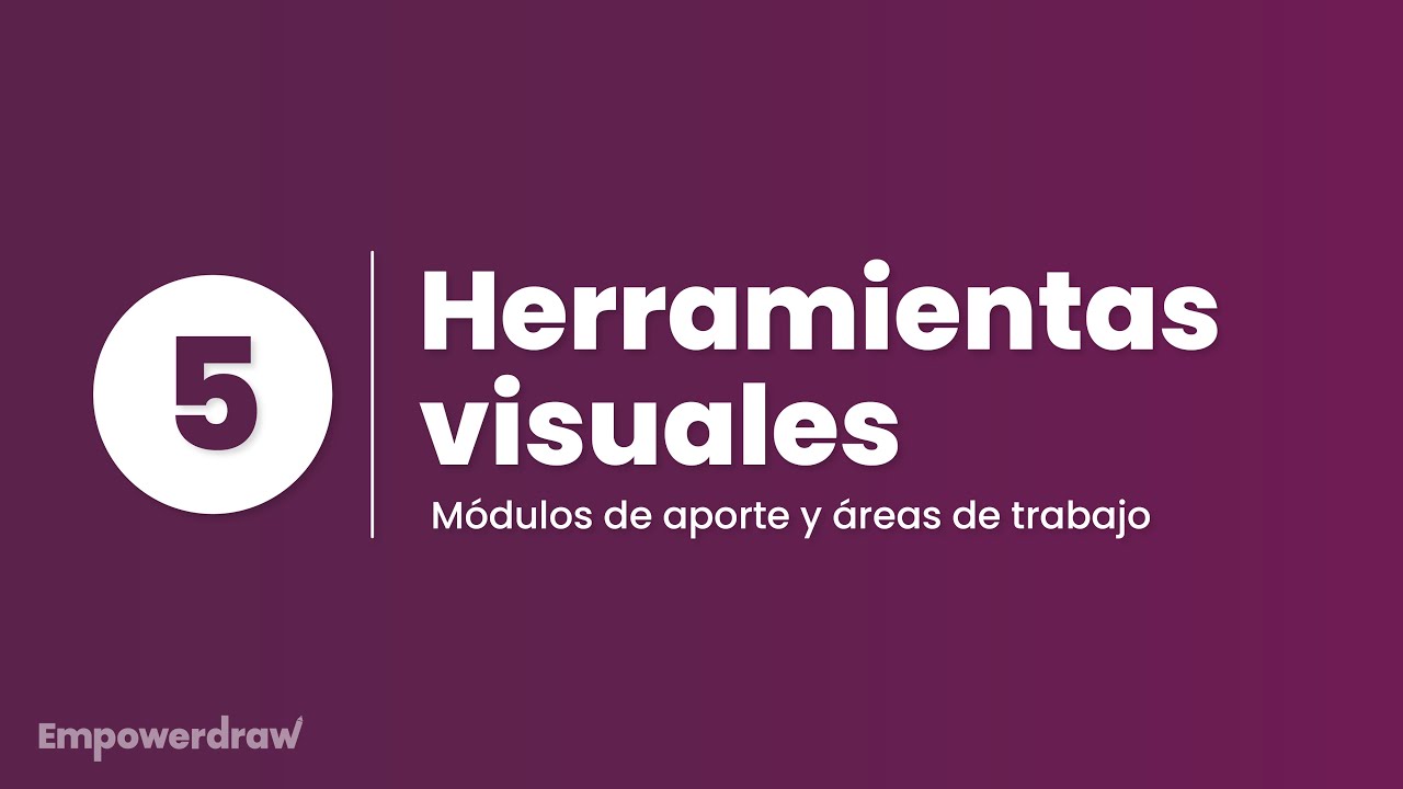 Herramientas visuales: módulos de aporte y áreas de trabajo - YouTube