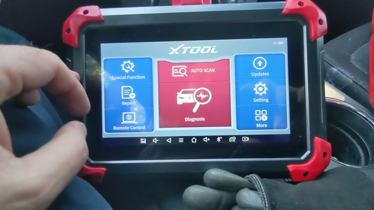 DIY BMS Reset: XTool D7 on 2014 Ford Flex (for new 12v battery) - YouTube