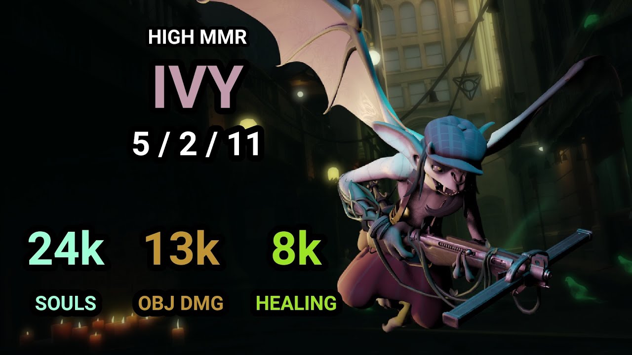 Ivy Deadlock Gameplay | FAST GAME | High MMR Replay - Top 1% Player ...