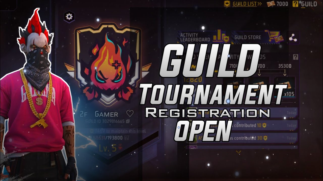 How to Join Guild Tournament In Free Fire |become a eSports Player in ...