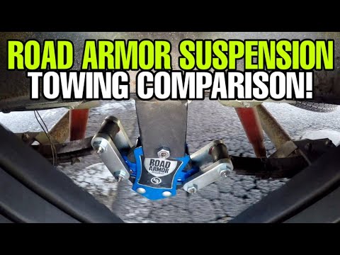 Road Armor RV SUSPENSION Comparison Test Drive! - YouTube