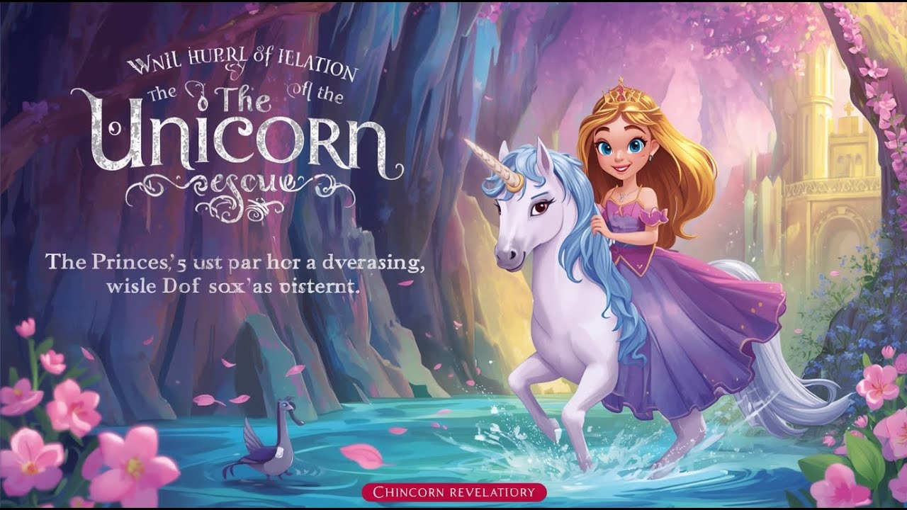 Princess’s Lost Pet Unicorn Rescue Magical Fairy Tale for Kids Princess ...