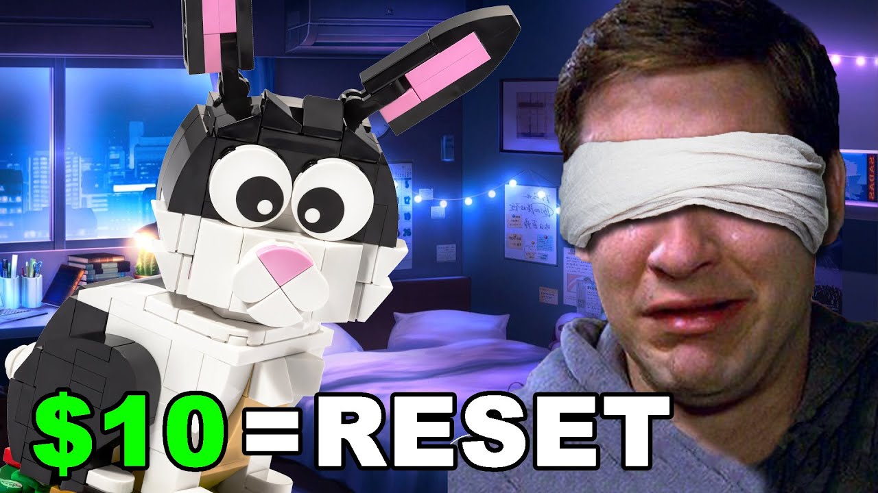 Building LEGO Sets Blindfolded Was A Bad Idea... - YouTube