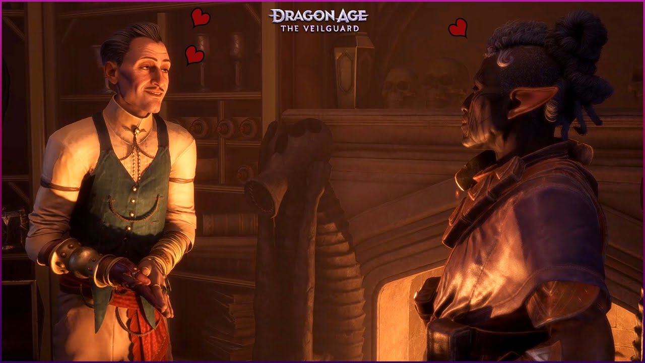 Emmrich and Strife Dating | Dragon Age: The Veilguard - YouTube