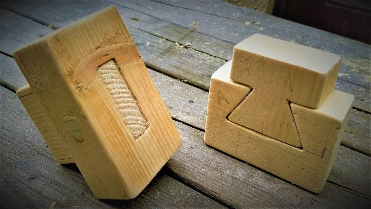 How To Hand Cut Dovetail + Mortise and Tenon Joints - Basic Woodwork ...