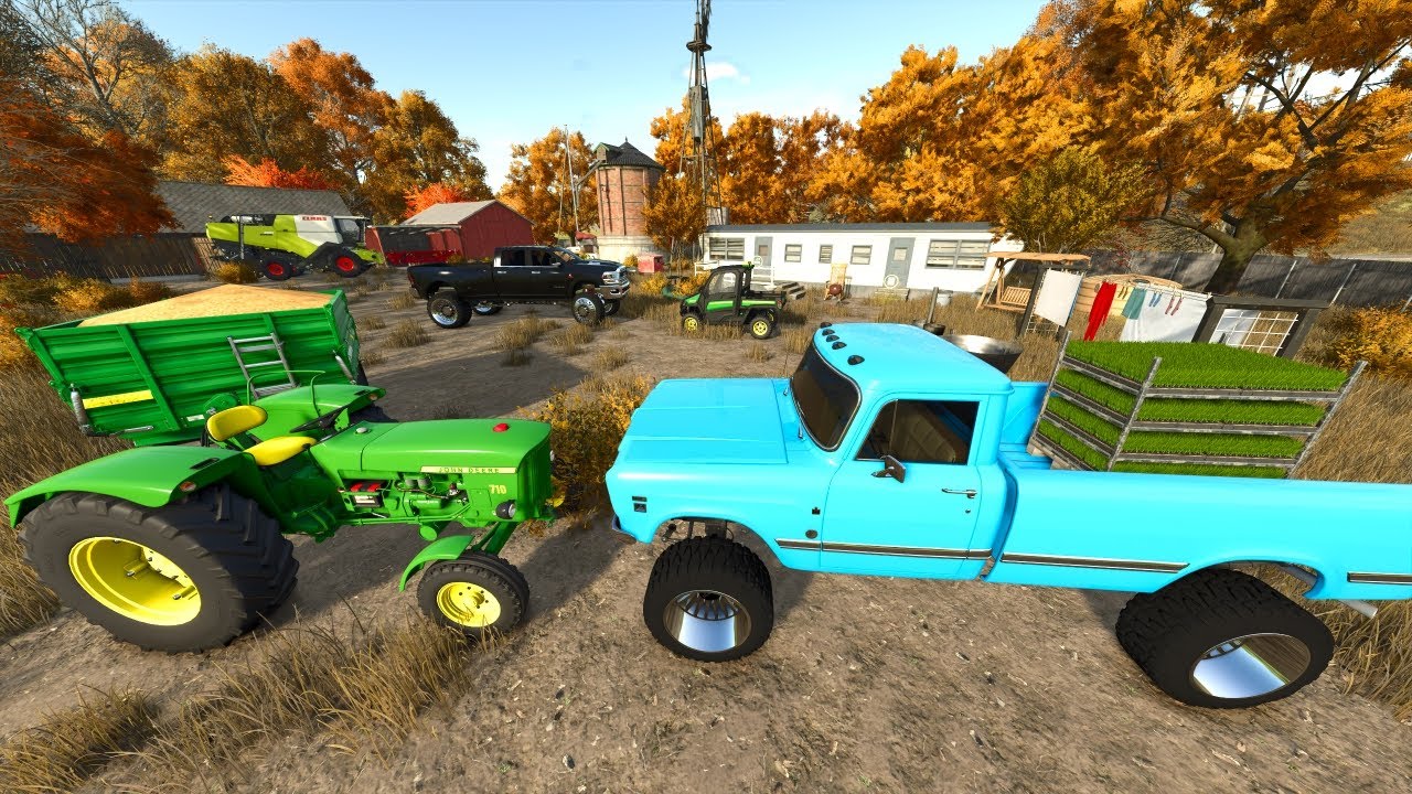 Turning Old Farm into a Playground | Farming Simulator 25 - YouTube