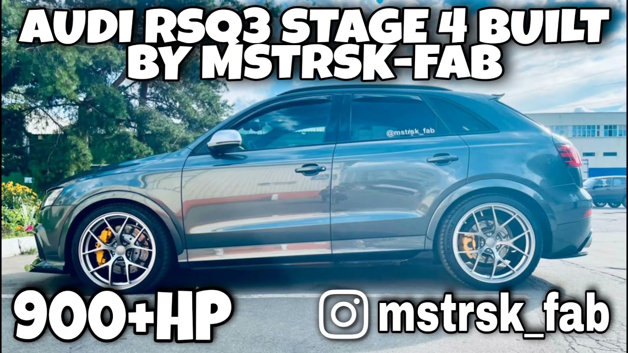 900+HP Audi RSQ3 Stage 4 built by Mstrsk-Fab @dragy acceleration from ...