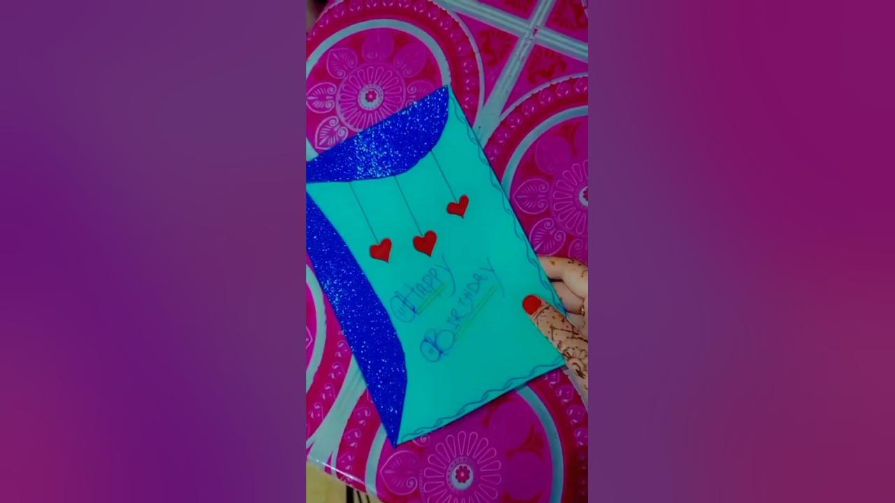 How To Make Birthday Card Easy And Beautiful Birthday Card YouTube how-to-make-birthday-card-easy-and-beautiful-birthday-card-youtube