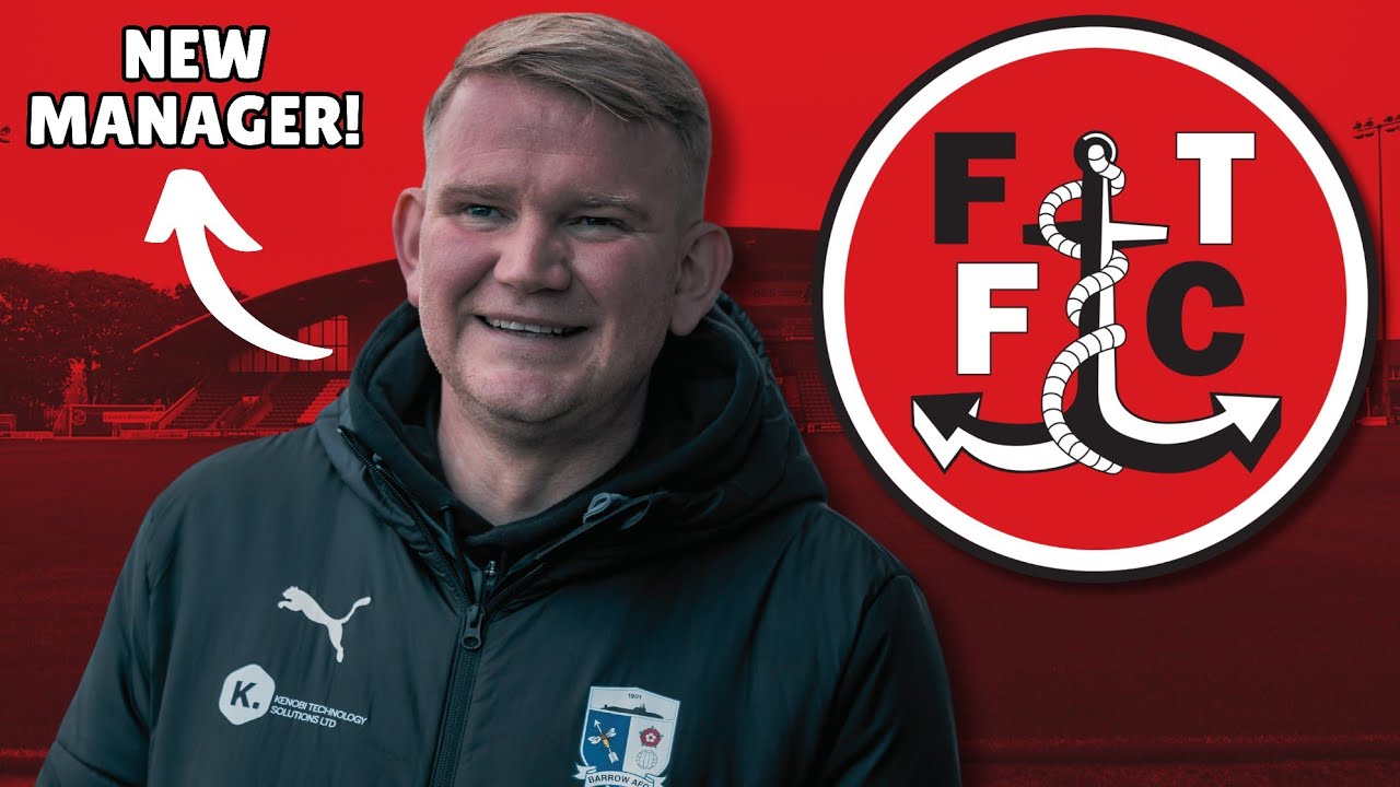 Pete Wild is the New Fleetwood Town Manager! - YouTube