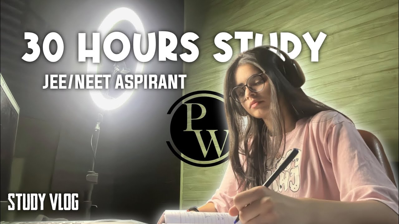 "This Nearly Broke Me – 30 Hours in 3 Days Study Challenge | 21-Day Grind" |#jee2026 #studyvlog# ...