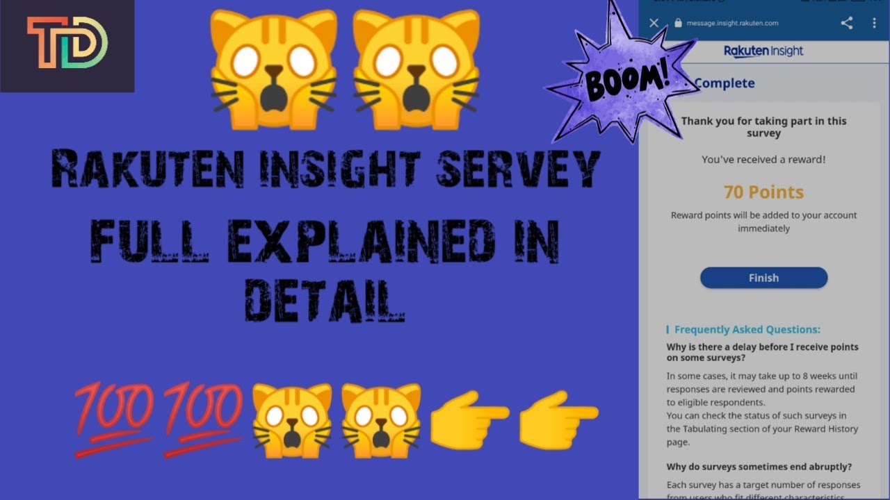 Rakuten insight every servey 50+50 point trick 100% follow full process ...