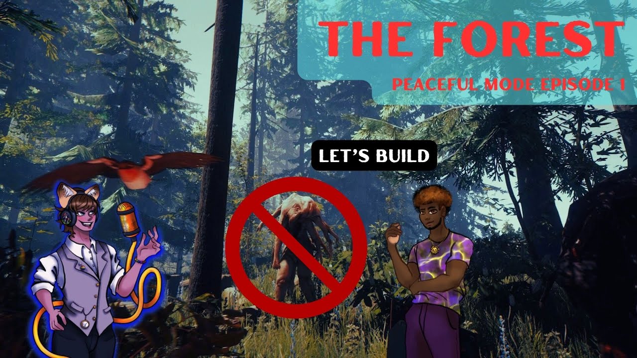 We TURNED OFF the monsters in The Forest- E1 - YouTube