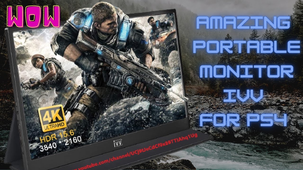 Portable Monitor, Travel Monitor, 15.6" | Best Portable Gaming Monitor ...
