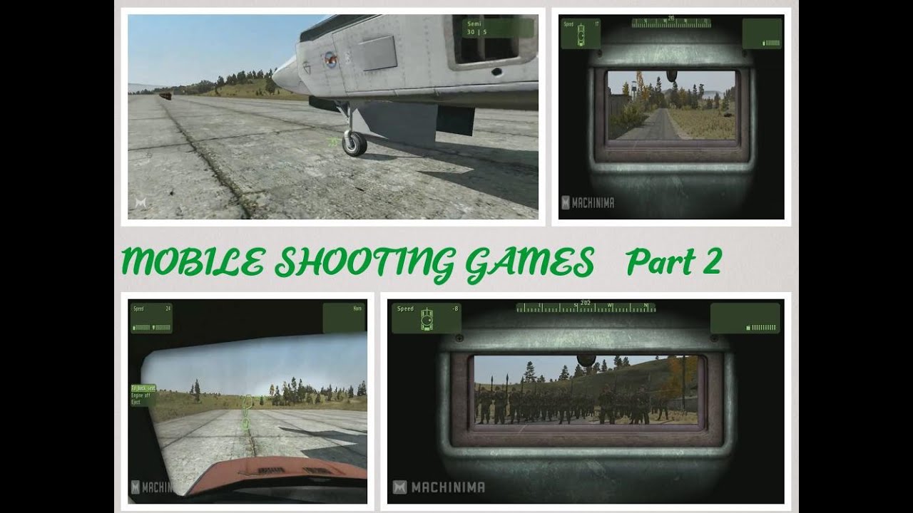 MOBILE GAMES - Part 2 | HOW TO DIE IN 13 WAYS | SHOOTING GAMES ...