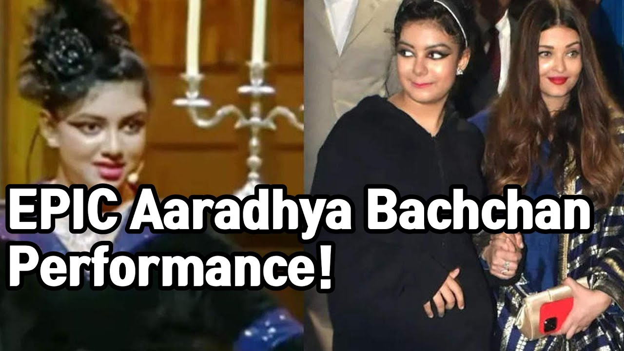 Netizens amazed by Aaradhya Bachchan's performance, declare her the ...