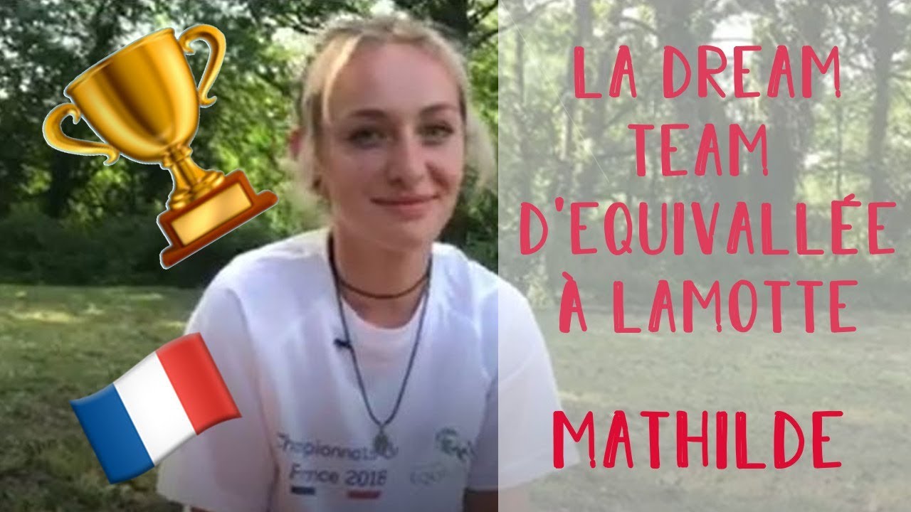 LA CHAMPIONNE DE FRANCE CLUB 2 JUNIOR 1 PREMIUM - EQUIVALLEE AUX ...