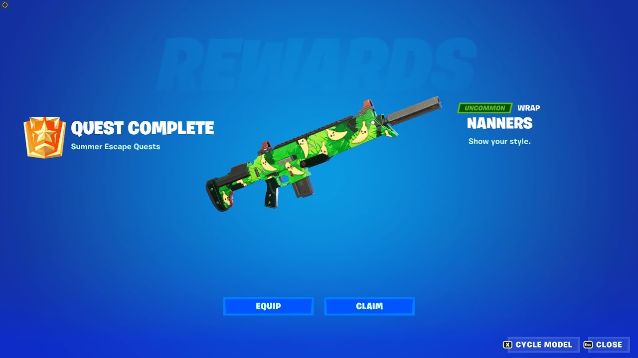 How to Complete All Summer Escape Quests in Fortnite (The Quench Quests) - YouTube