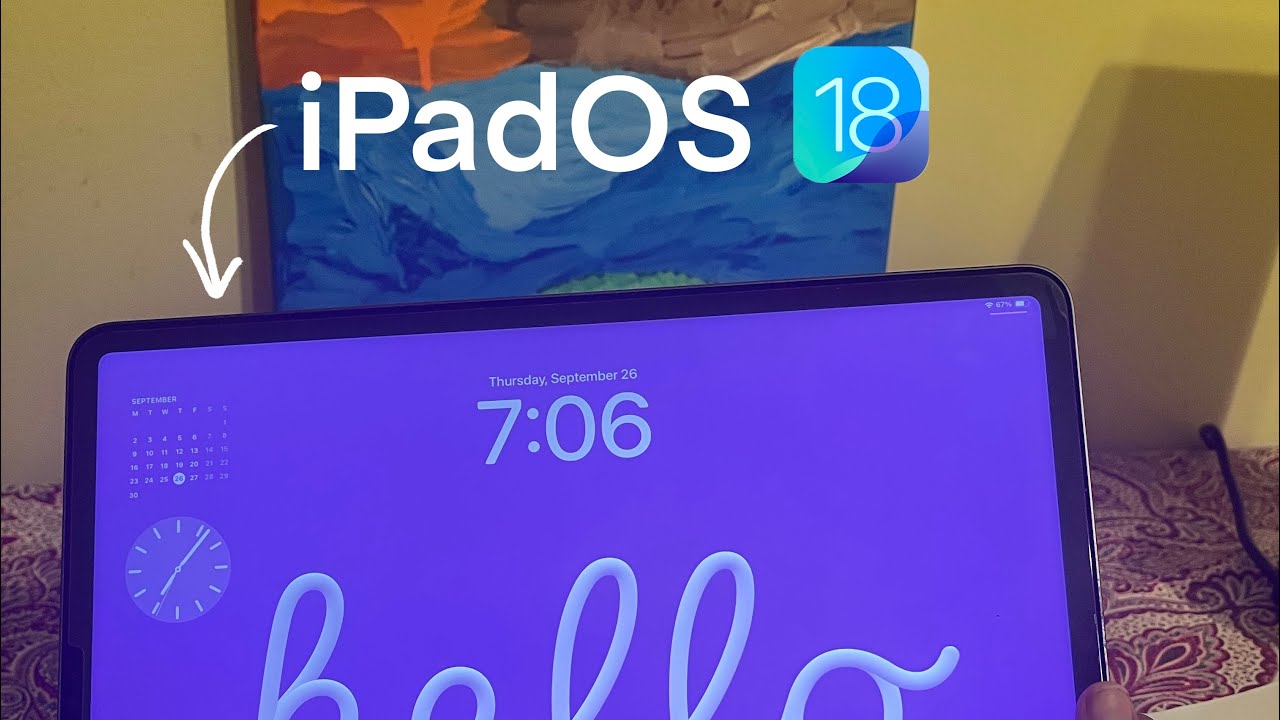 iPadOS 18 Tips & Tricks Customization Guide - YouTube