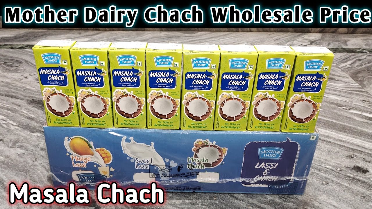 Mother Dairy Masala Chach Wholesale Price #motherdairy #chach - YouTube