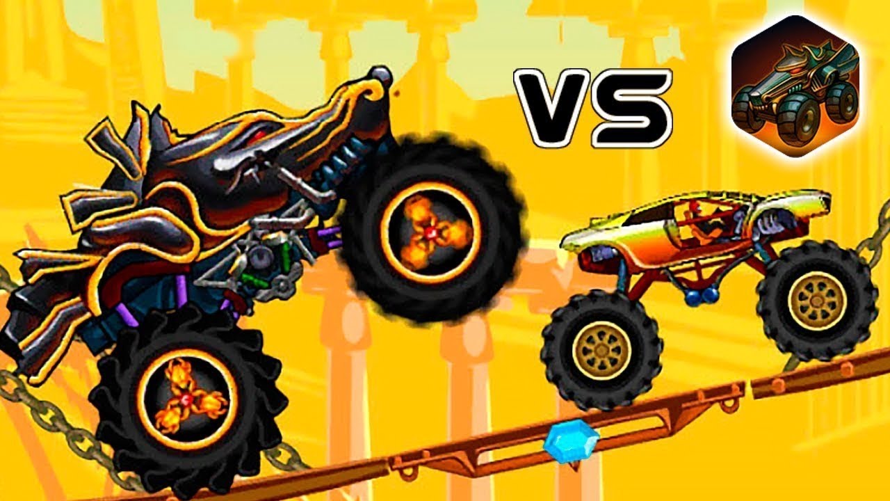 Mad Drive Truck - Scary Monster truck race - YouTube