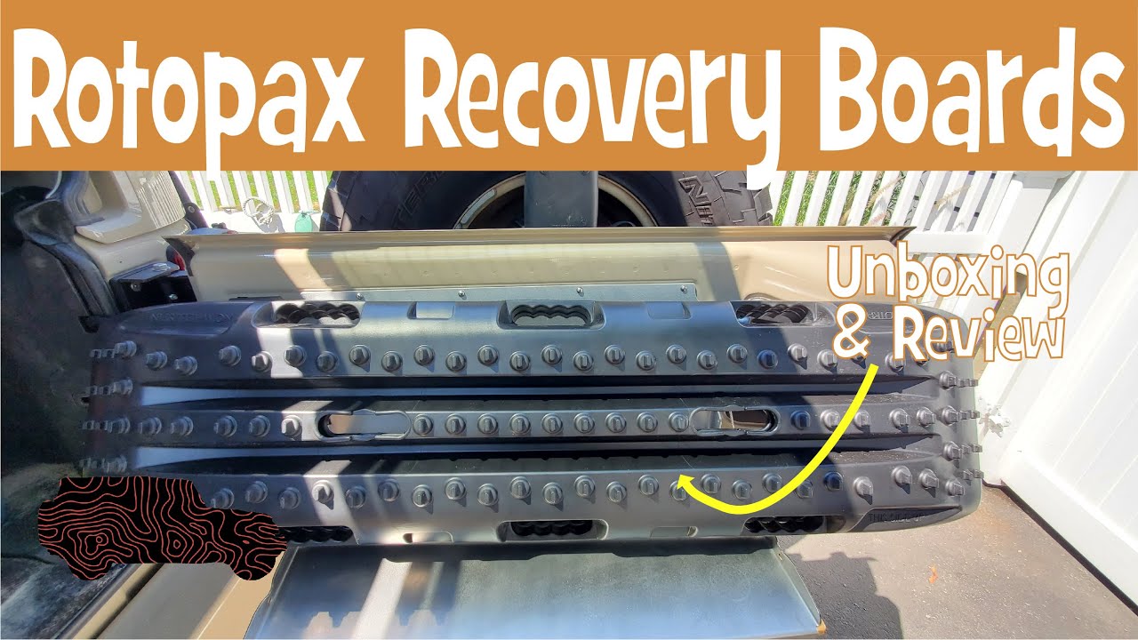 Rotopax ROTOTRAX Recovery Boards | Unboxing and Review - YouTube