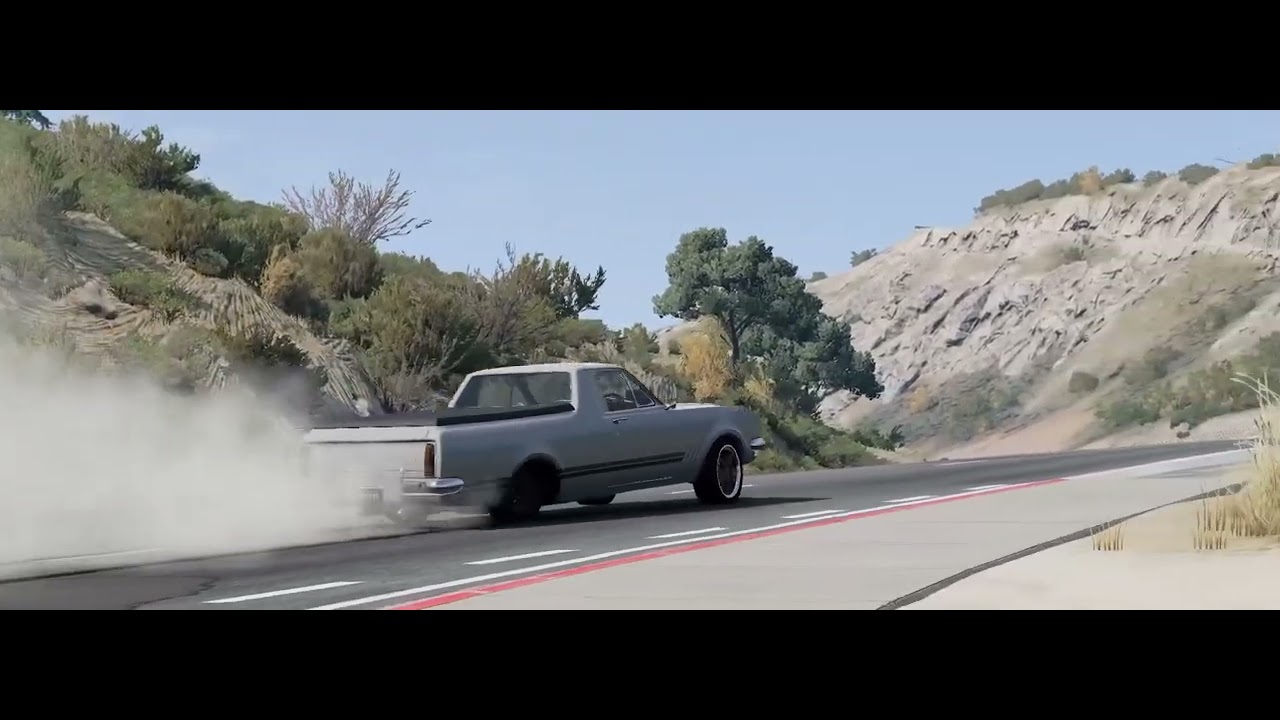 HT 327 Ute Skid #BeamNG #AussieBeamNGMods - YouTube