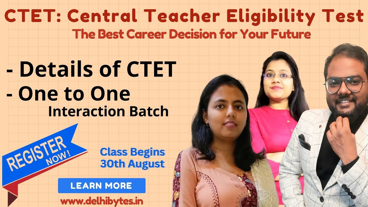 CTET December 2023 Preparation Classes || Best CTET Preparation Classes ...