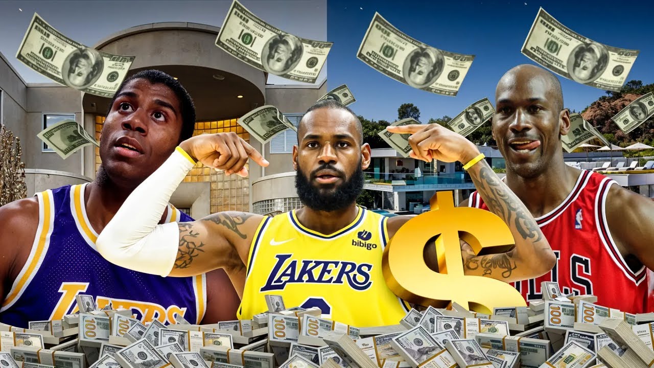 Richest NBA Players of All Time 💵 Legendary Wealth & Investments - YouTube