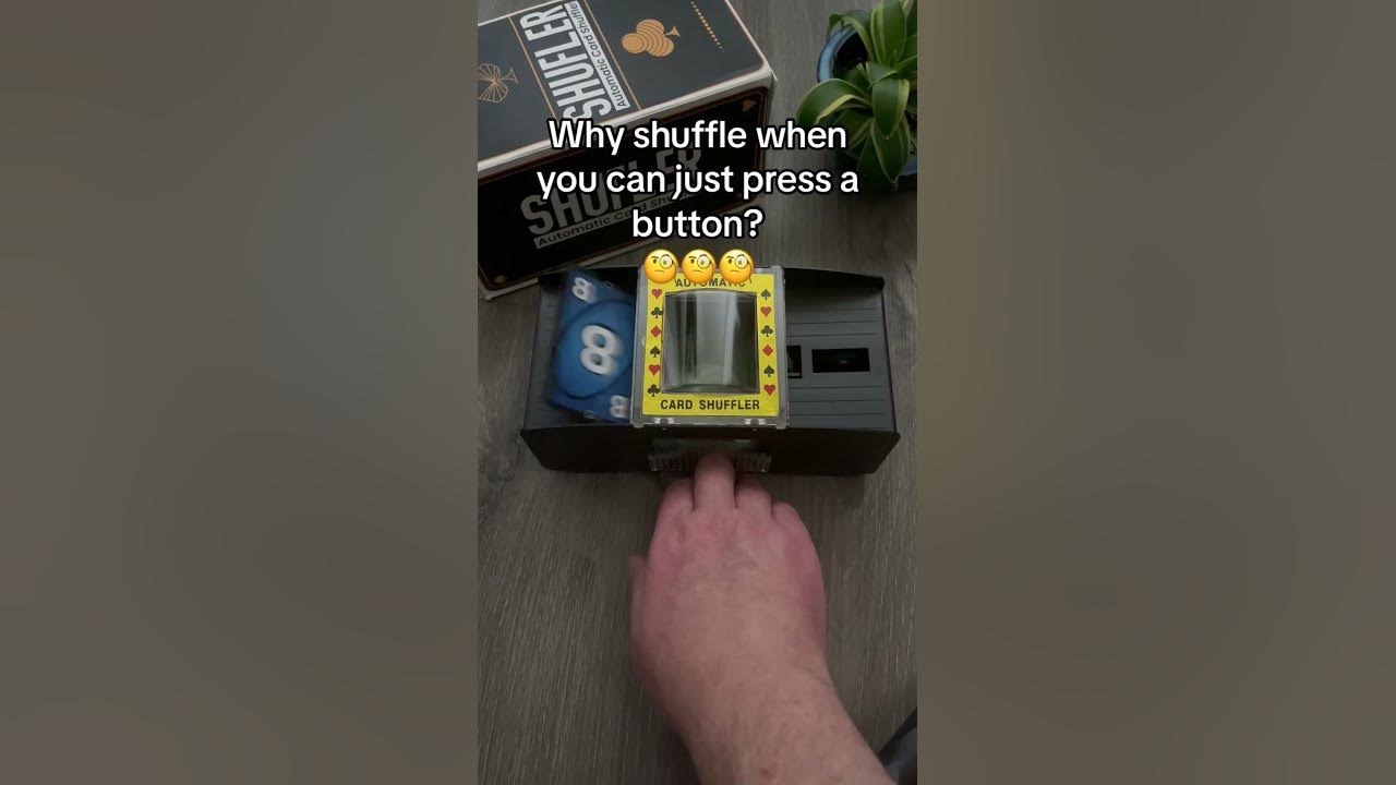Just press! cardgames #tabletopgames #cardshuffler #gamenight automatic ...