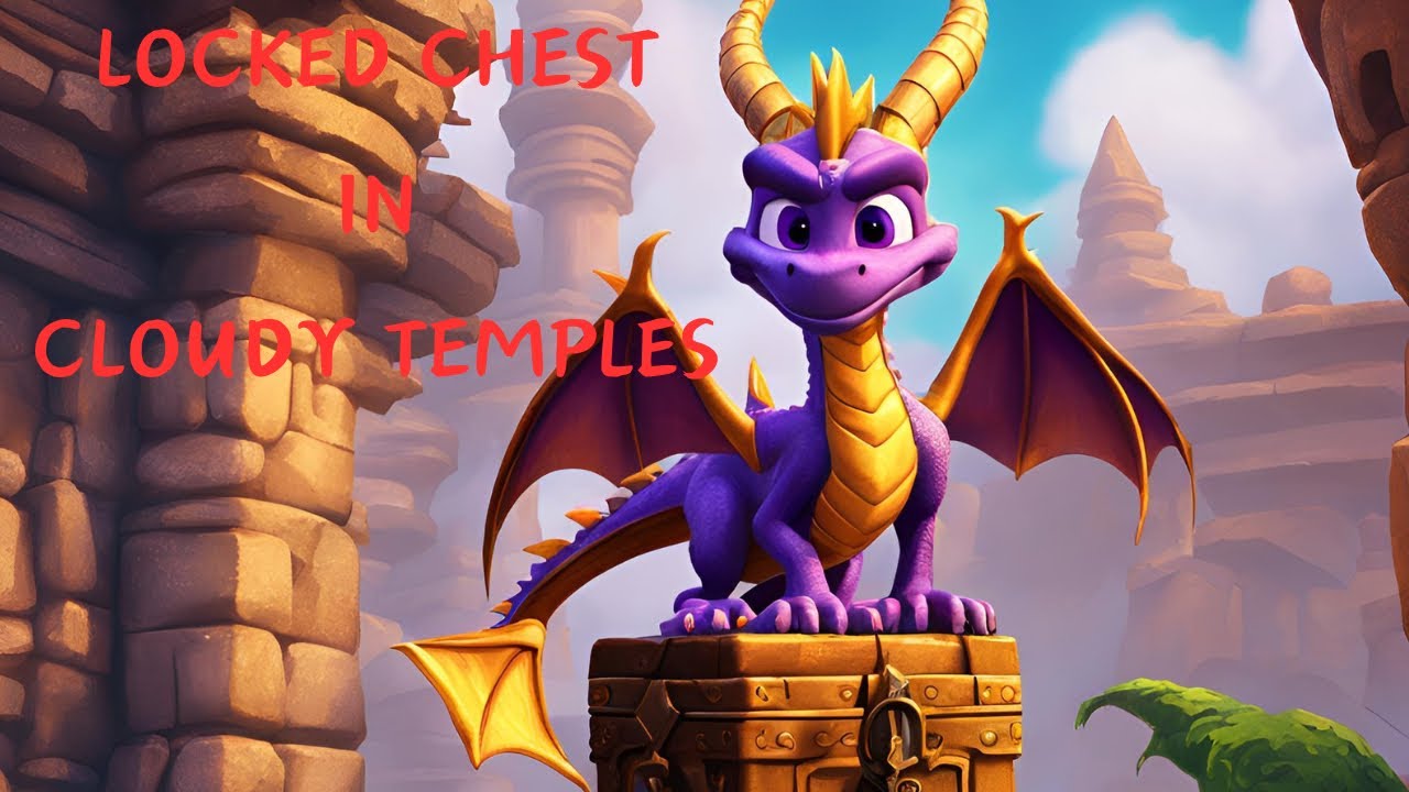 Spyro Reignited Trilogy How to Open Locked Chest in Cloud Temples - YouTube