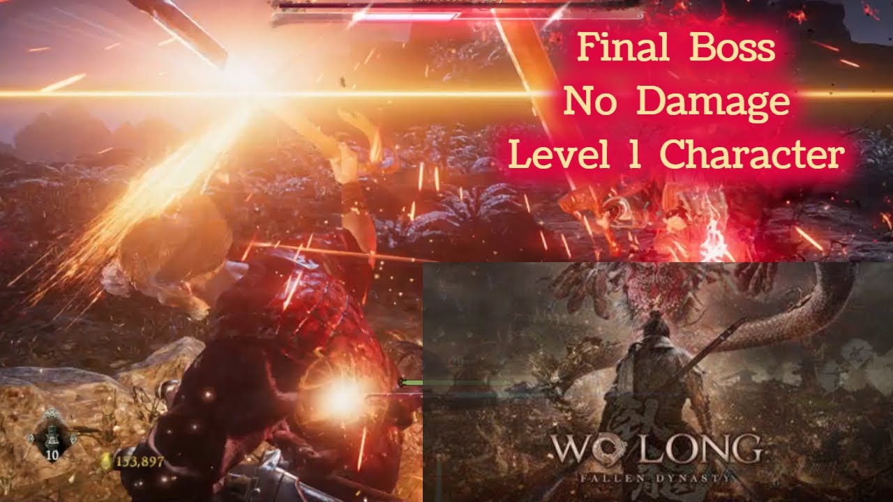 Wo Long Final Boss No Damage Level 1 Character No Divine Spirit Xbox ...