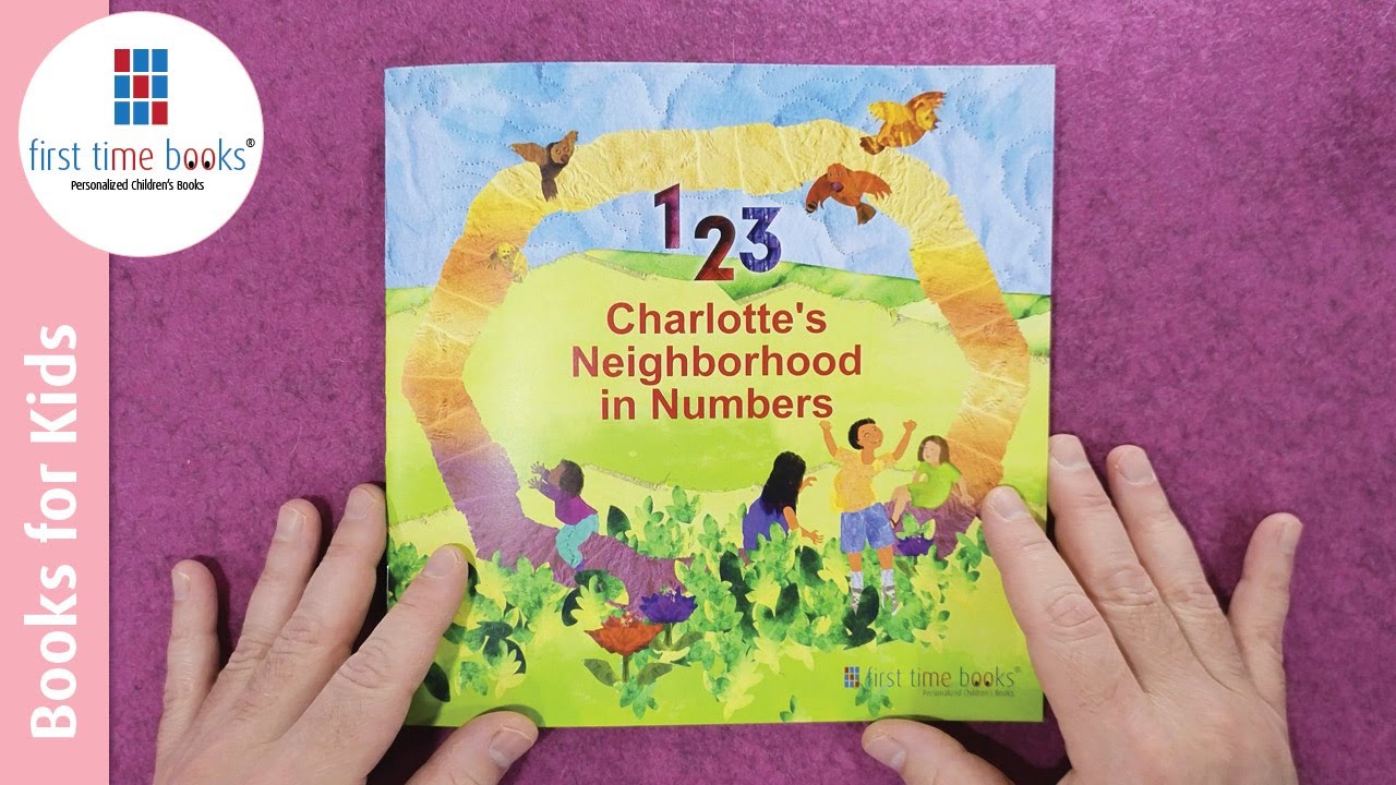 Charlotte's Neighborhood in Numbers - Counting 1 to 10 - Personalized ...