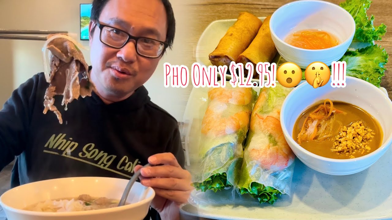 TRYING OUT BRAND NEW VIETNAMESE PHO RESTAURANT @ PHO LOVE IN MILPITAS ...