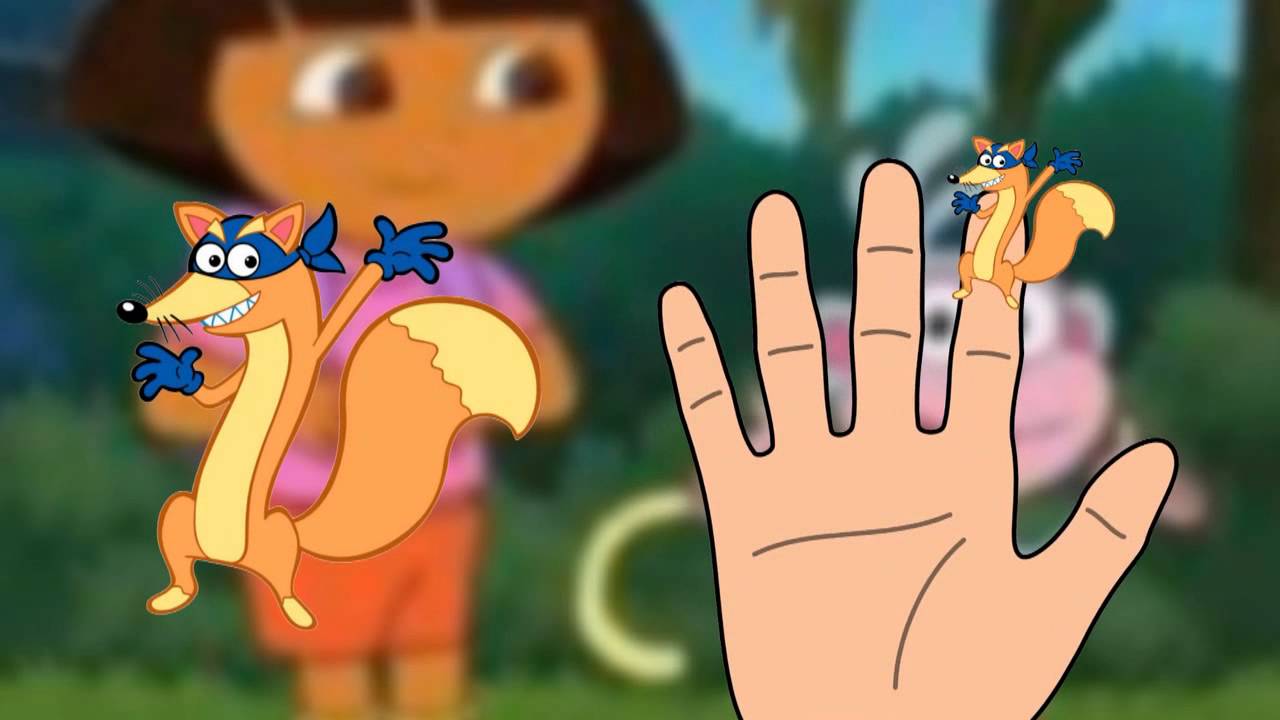 Dora The Explorer Finger Family Collection Dora and Friends Finger ...