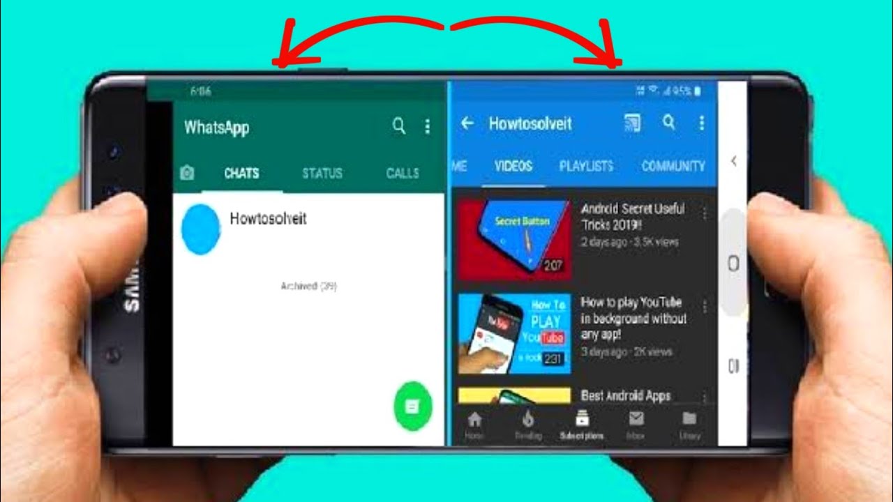 Split Screen Launcher App Review - YouTube