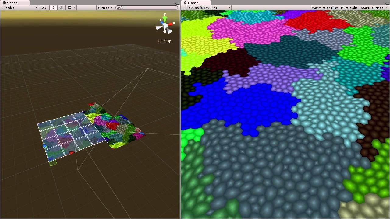 Tile-Based Wrap-Around Worlds for Unity, with Hex Grids - YouTube