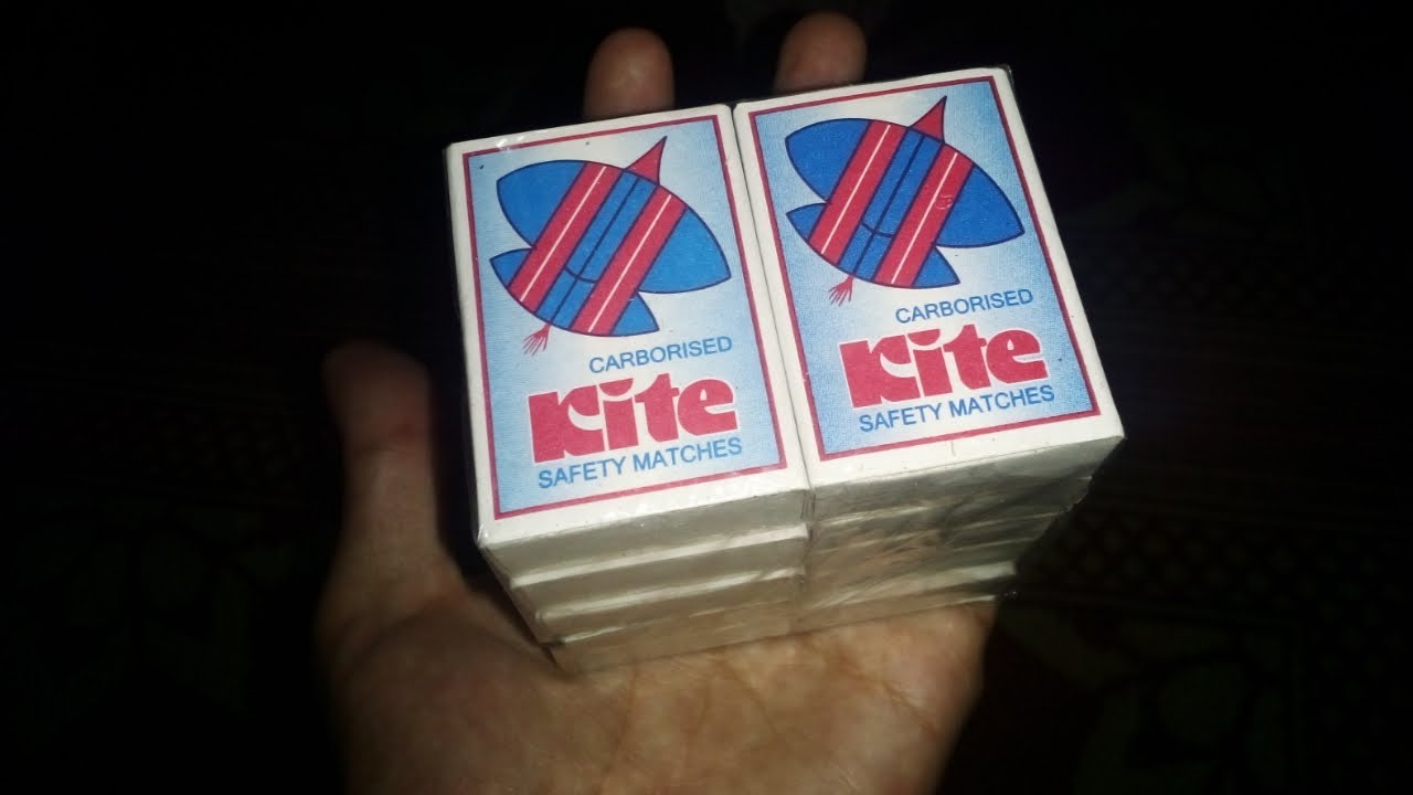 Kite Safety Matches Unwrapping ASMR - YouTube