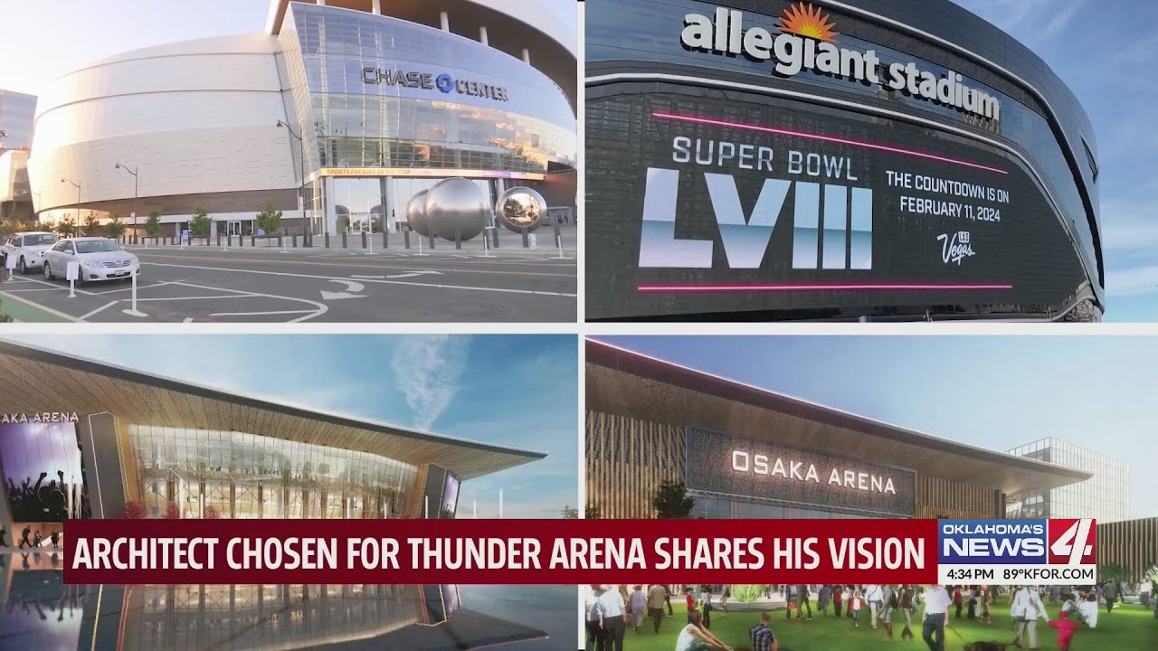 Architect chosen for Thunder arena shares his vision - YouTube