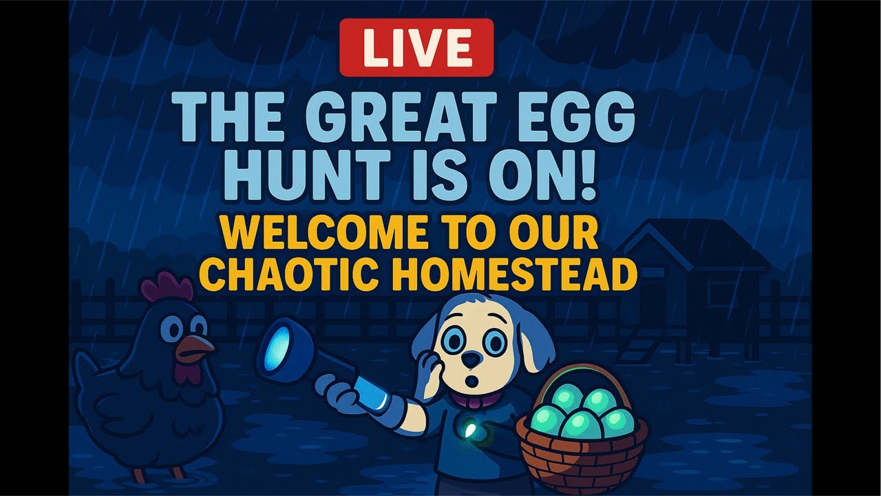 🌧️☔️ LIVE: The Great Egg Hunt is On! - YouTube