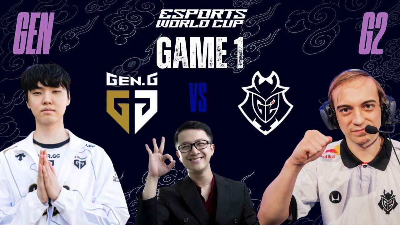 GEN.G vs G2 | GAME 1 | EWC 2025 | Semifinals | Day 19/07 #FPTPlay # ...