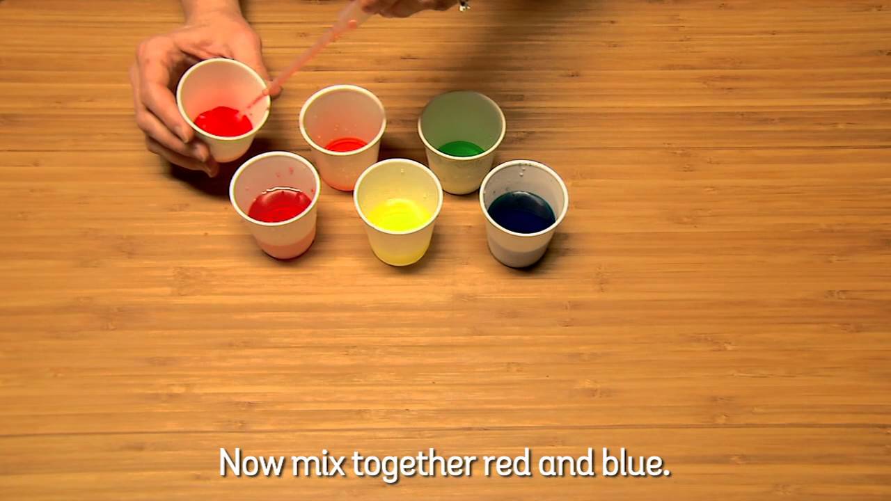 Early Childhood Science Experiment: Colorful World - YouTube