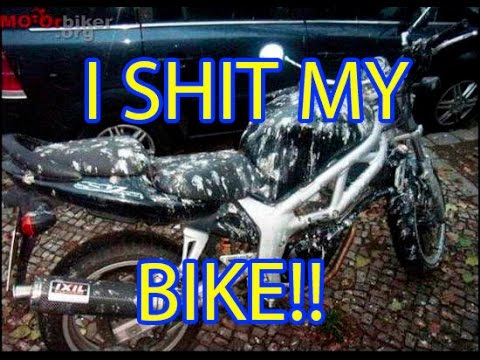 OH SH*T MOMENTS ON MOTORCYCLES & I SHIT MY BIKE! - YouTube