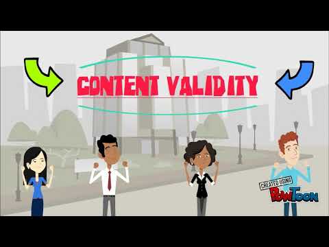 Content Validity Cartoon