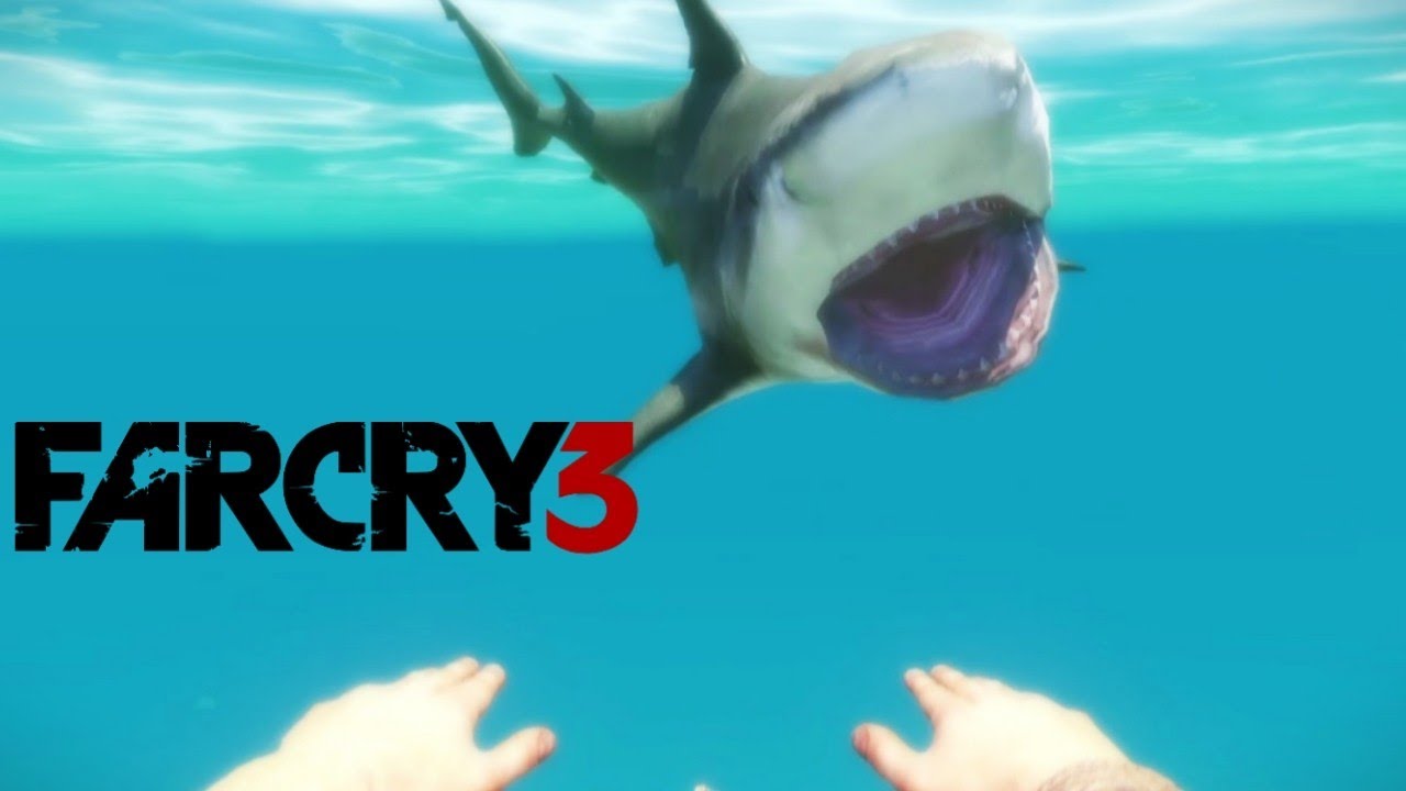 Far Cry 3 Classic Edition | Shark Hunt🦈 | Rook Island Ocean Underwater ...