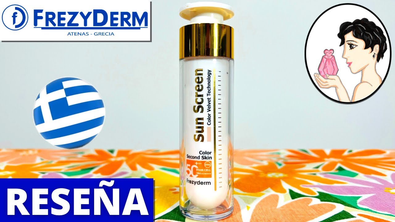 🤎FREZYDERM Sun Screen COLOR VELVET Second Skin Technology SPF 50+ El ...