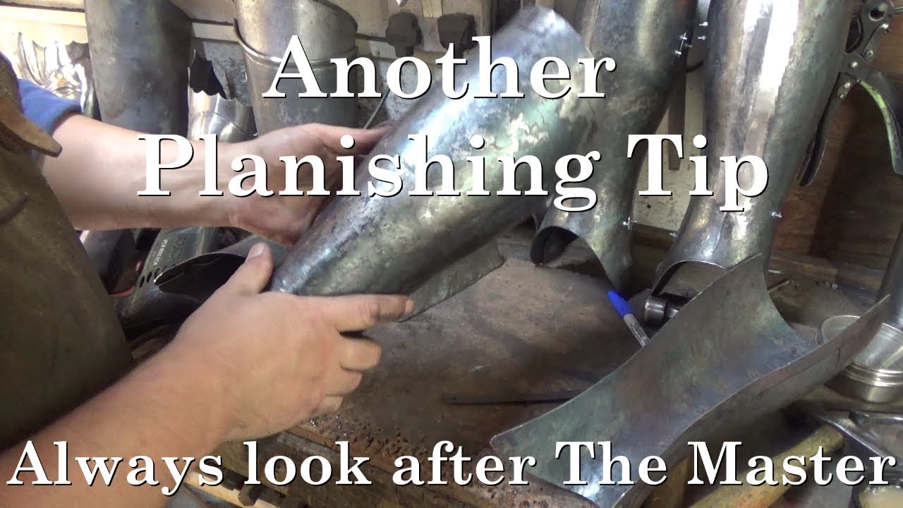 Another Planishing Tip - Always look after The Master - YouTube