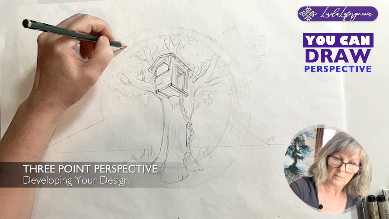 Three Point Perspective and Page Composition - YouTube