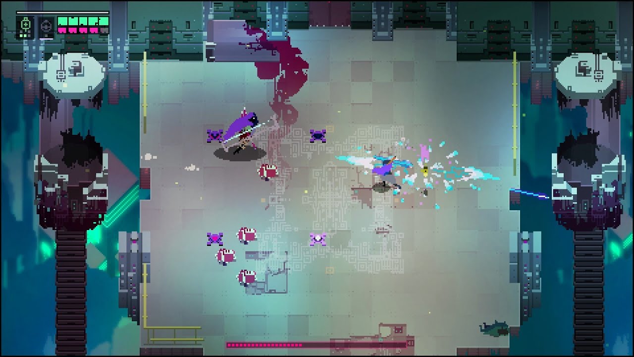 Hyper Light Drifter - The Archer (Barren Hill Boss) - PS4 1080p - YouTube